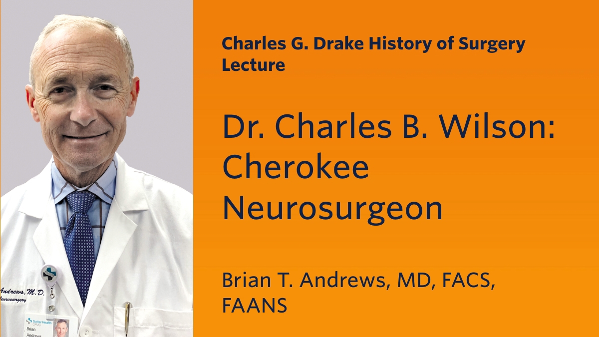 Drake Lecture Focuses on “Physical Genius” Dr. Charles Wilson | ACS CC ...