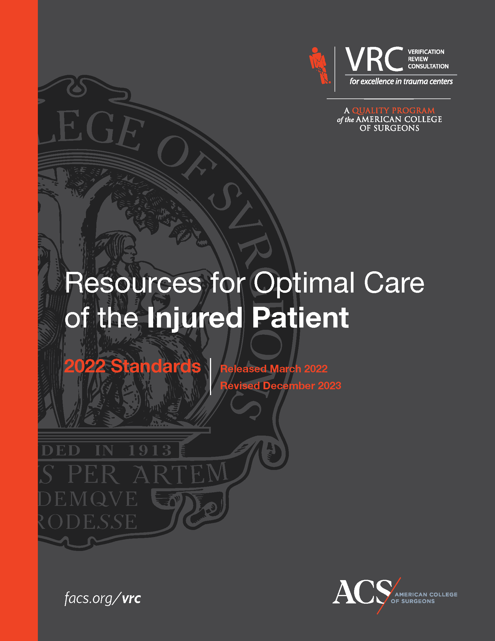 Resources for Optimal Care of the Injured Patient | ACS