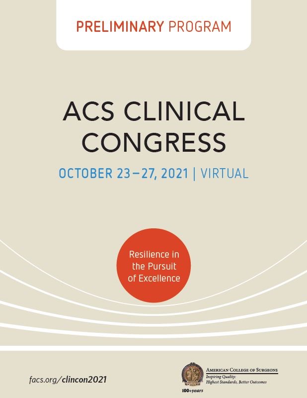Clinical Congress 2021 Preliminary Program | ACS