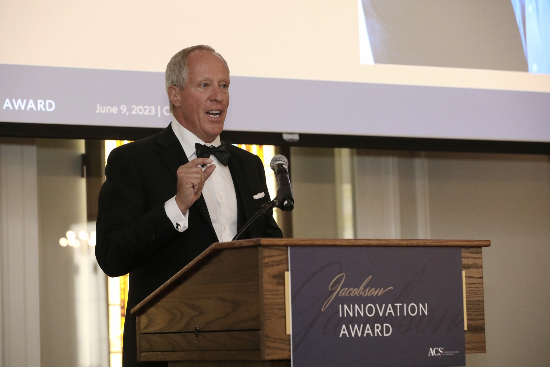 Dr. Thomas Krummel Is 2023 Jacobson Recipient | ACS