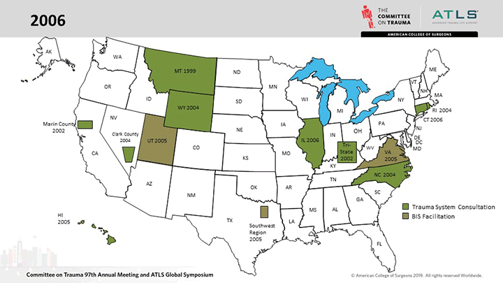 Consultations and Facilitations: Map and Lists | ACS