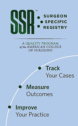 SSR helps surgeons track outcomes for reporting purposes | ACS