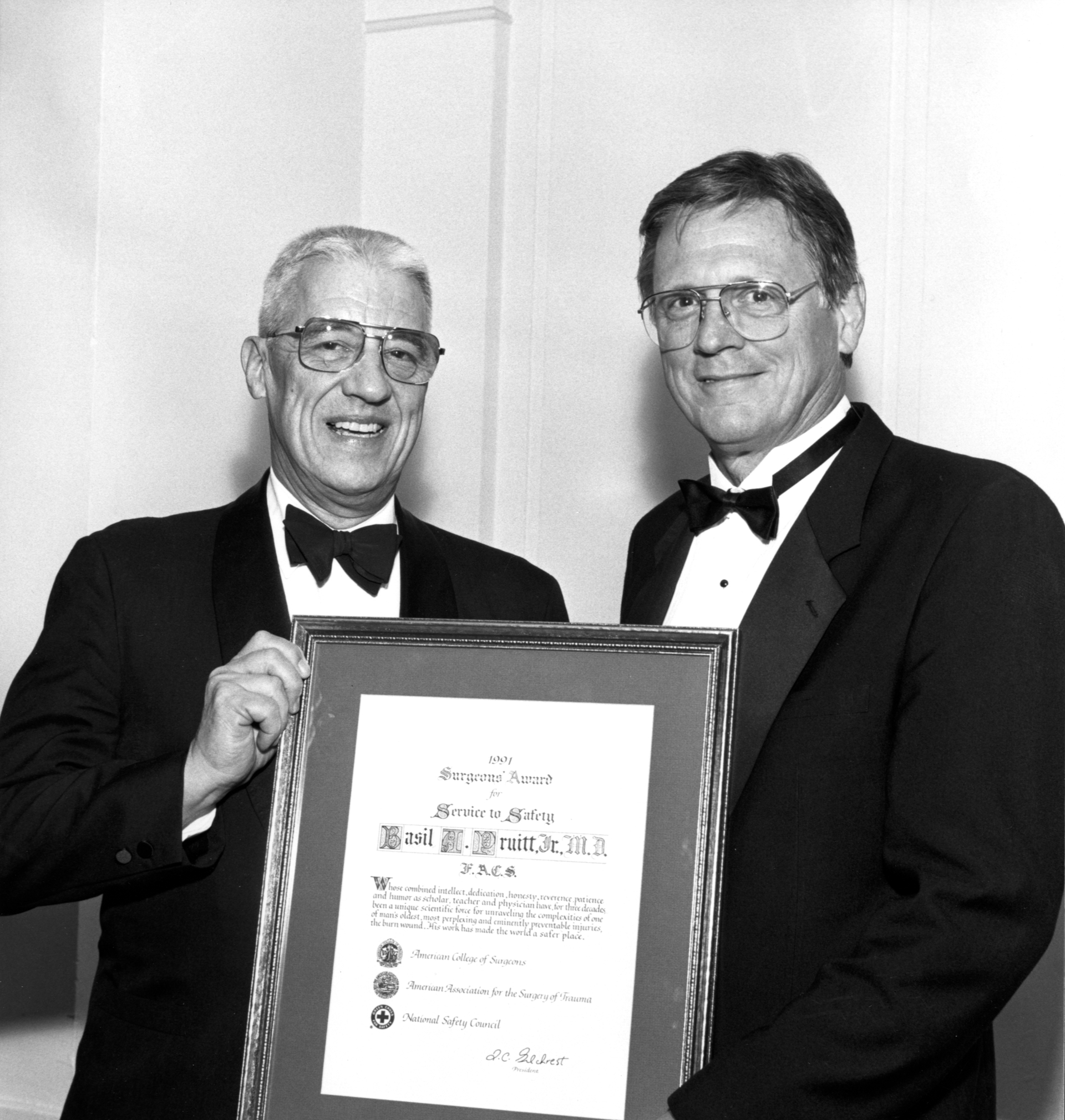 Basil A. Pruitt Jr, MD, FACS, MCCM, 1930-2019 | ACS