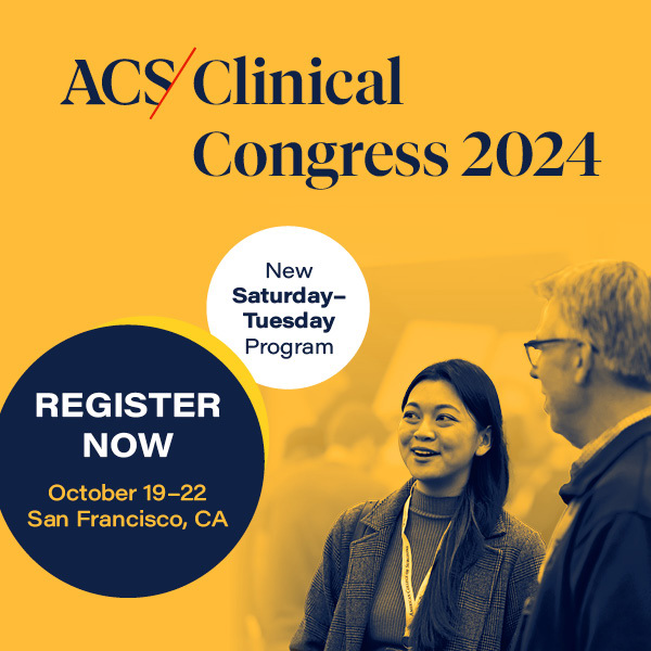 Register Now for Clinical Congress 2024 | ACS