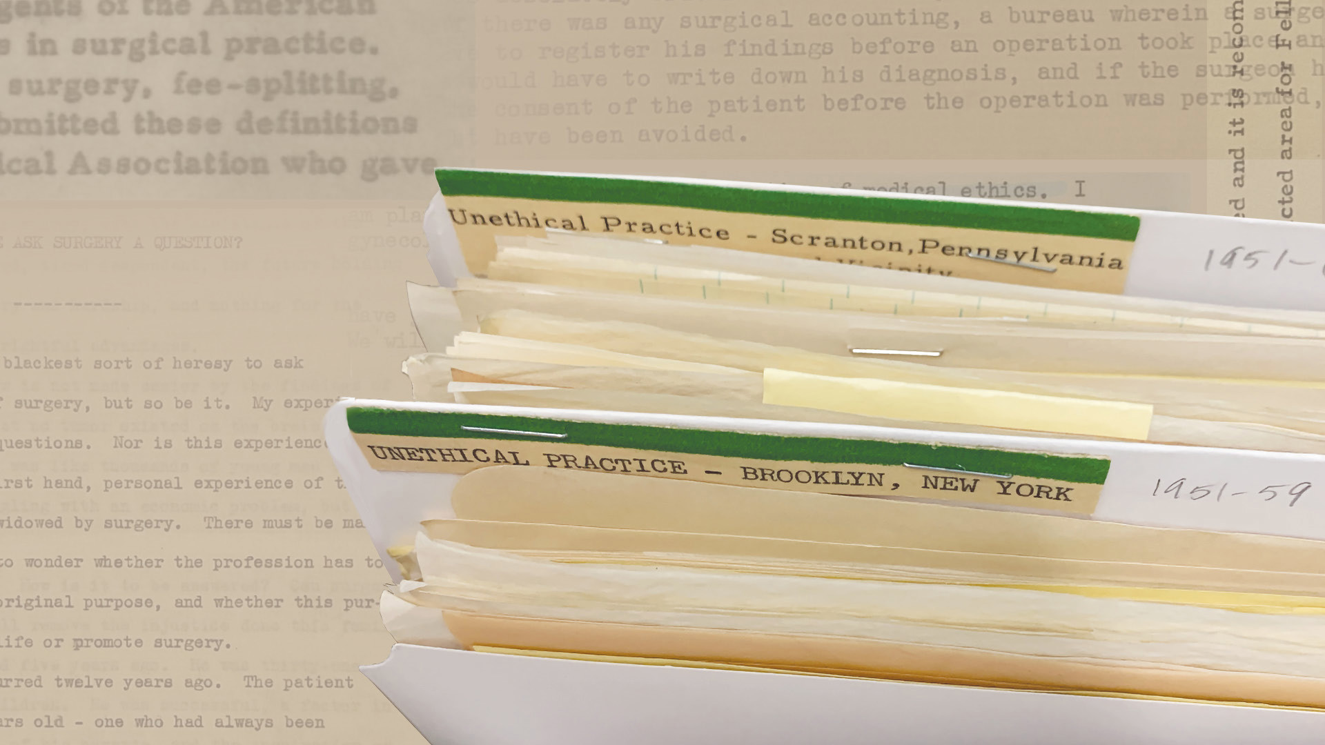 “Four Evils” Plagued Surgical Practice in the Early 20th Century | ACS