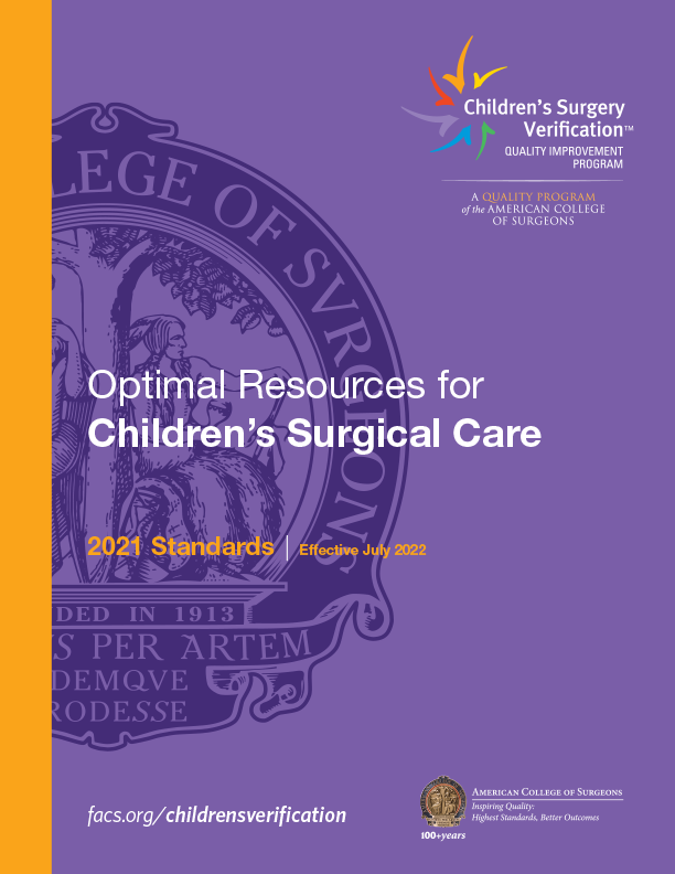 Childrens Surgery Verification | ACS