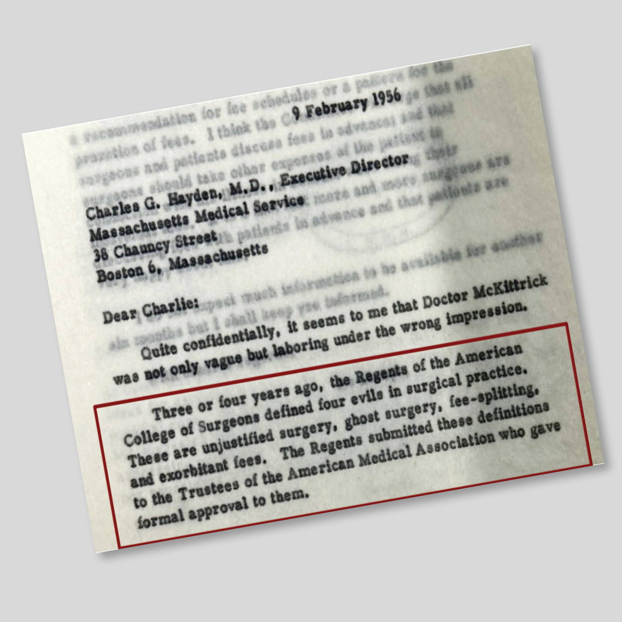 “Four Evils” Plagued Surgical Practice in the Early 20th Century | ACS