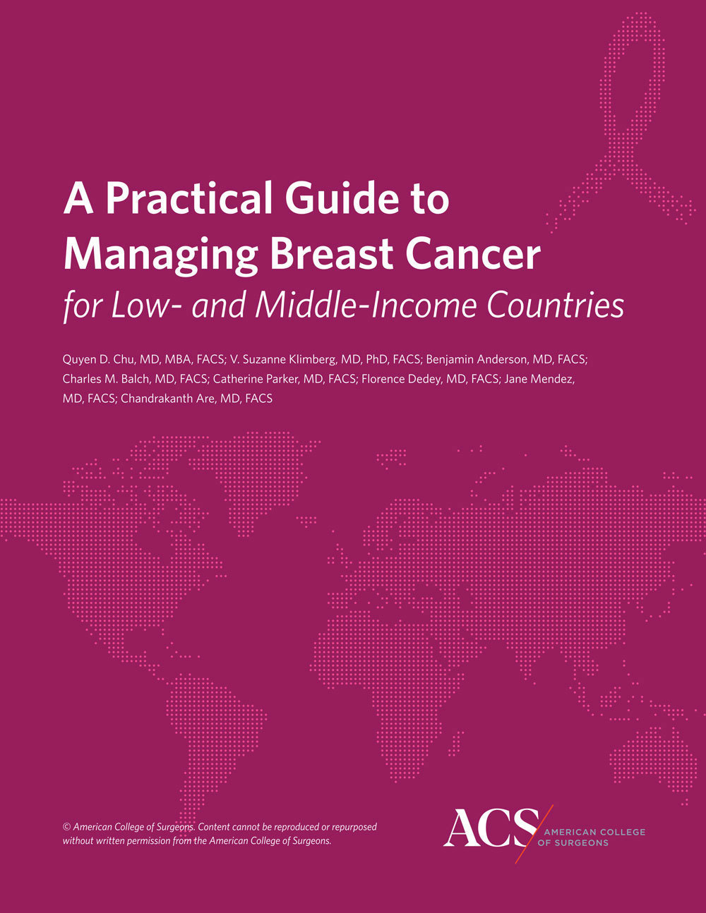 A Practical Guide to Managing Breast Cancer for Low and Middle Income ...
