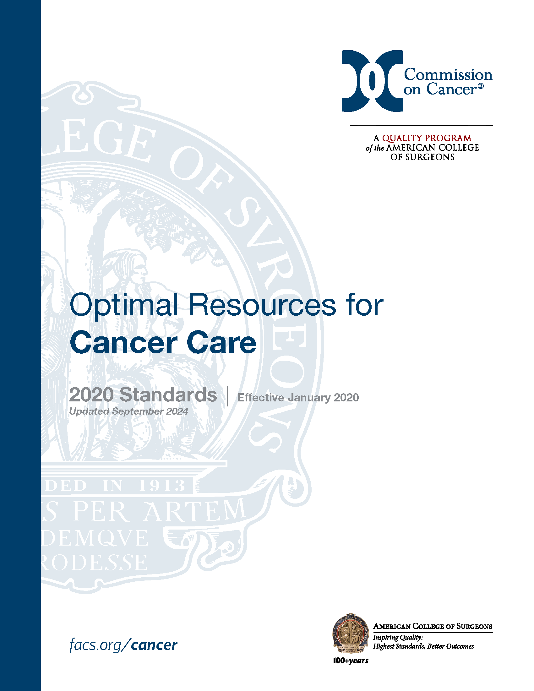 2020 Standards and Resources | ACS